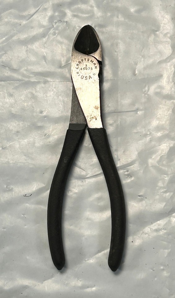 Craftsman USA WF 45075 Diagonal Cut 6" Pliers Nipper Cutters Western ...