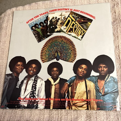 ORIGINAL 1979 THE JACKSONS DESTINY TOUR CONCERT ALBUM BOOK program ...