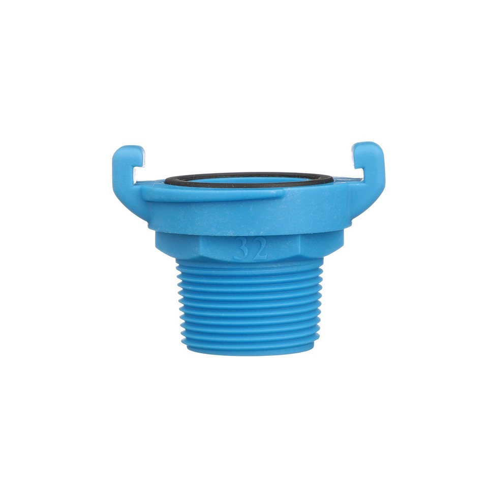 AQLCM114 Anka Male NPT Quick Lock Coupling Blue Fitting with Black O ...