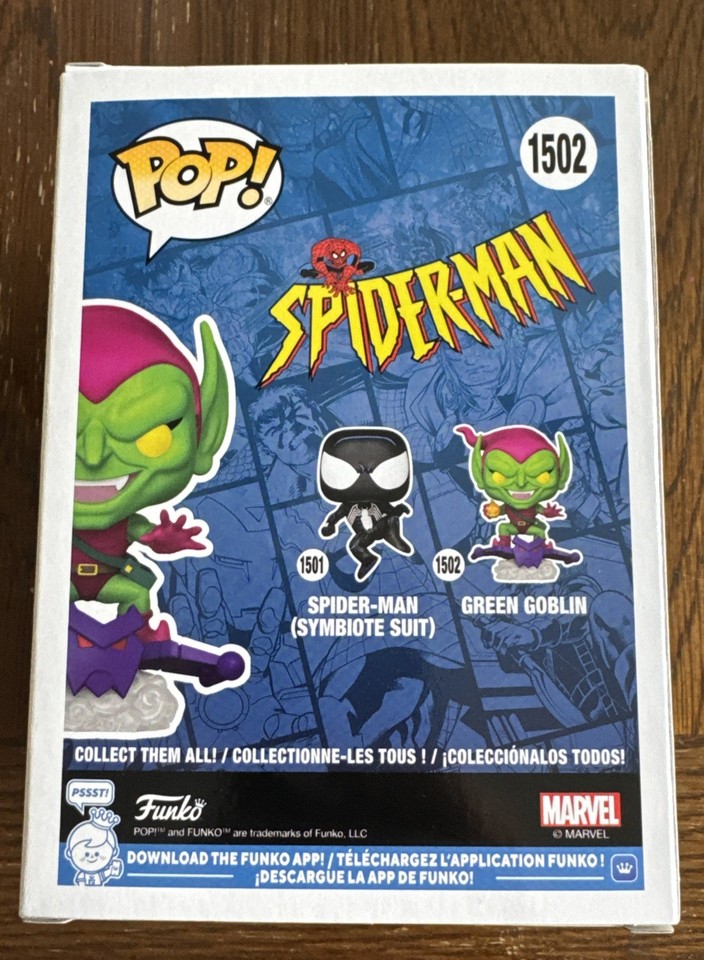 Funko POP! Marvel: GREEN GOBLIN #1502 Spider-Man TV Target Exclusive ...