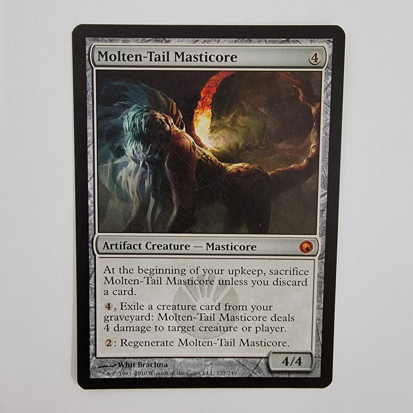 Molten-Tail Masticore Scars of Mirrodin - MTG - MAGIC THE GATHERING ...