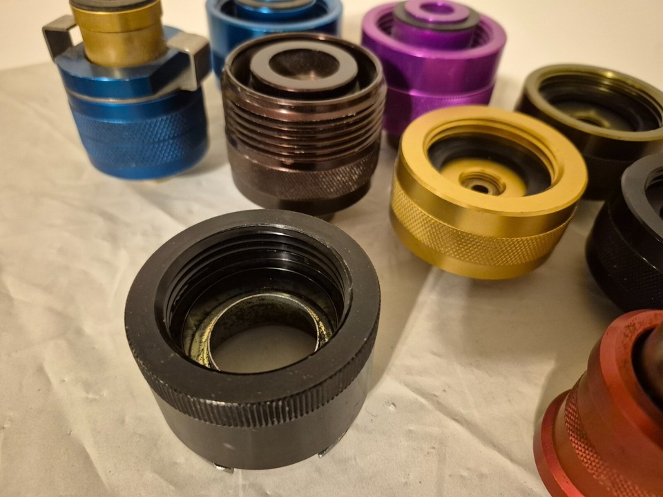 Waekon Cooling System Analyzer Tester Adapter Set 9 Pieces Aluminum CSA ...