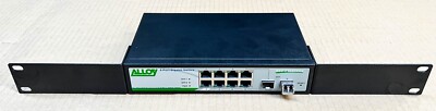 ALLOY GSS-8T2SFPV2 8 Port Gigabit Web Managed Switch Dual Gigabit RJ-45 ...