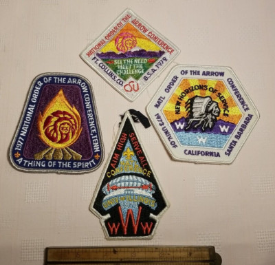 Lot Of 4 Patches from 1970s OA NOACs - 1971, 1973, 1977, and 1979 - NEW ...