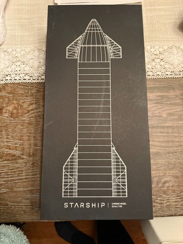 Rare SpaceX Super Heavy & Starship Chrome Models Set - 1:150 Scale ...