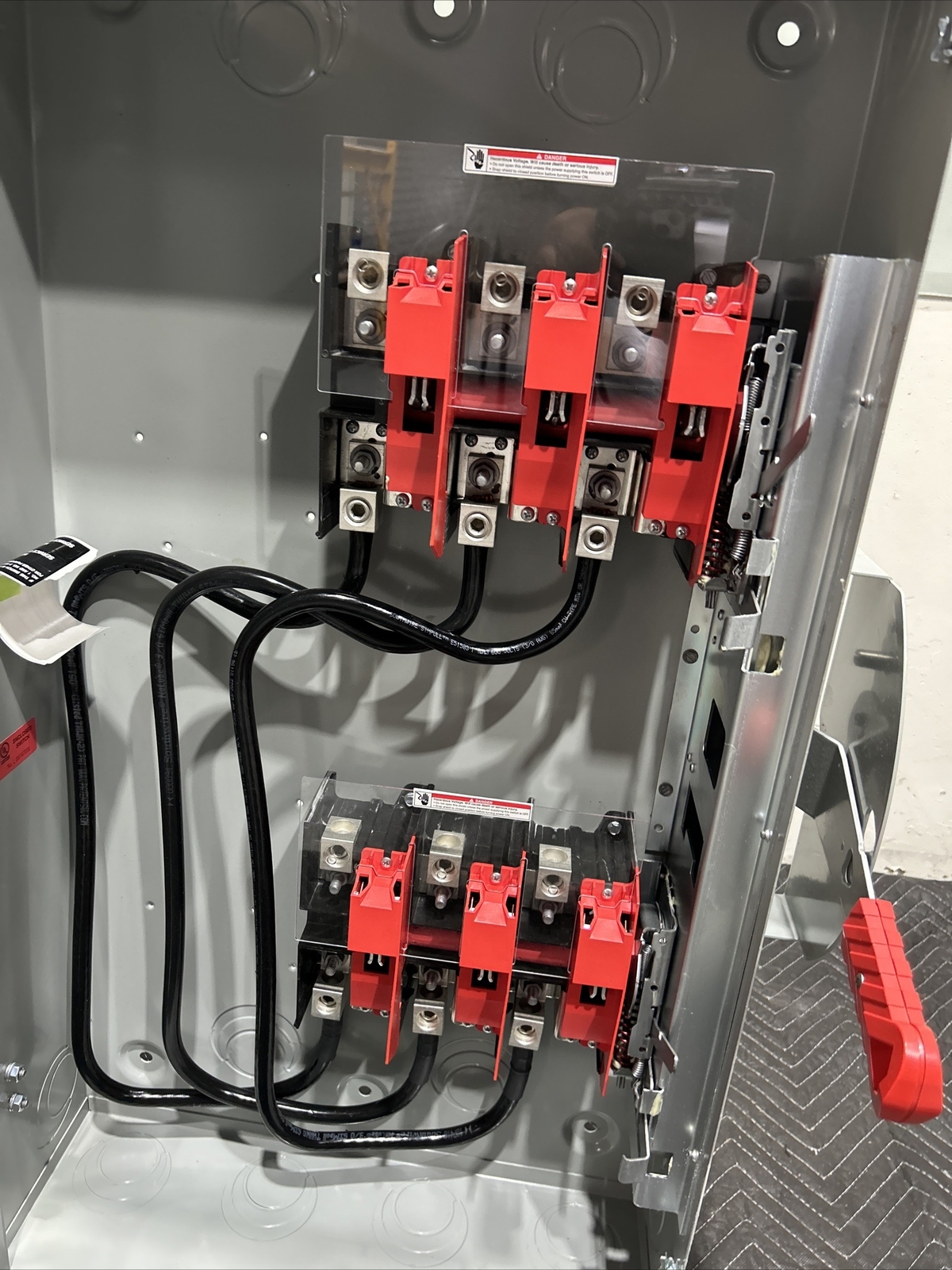 DTNF364 Siemens Heavyduty Safty Switch 200 AMP 600 V Double Throw | eBay