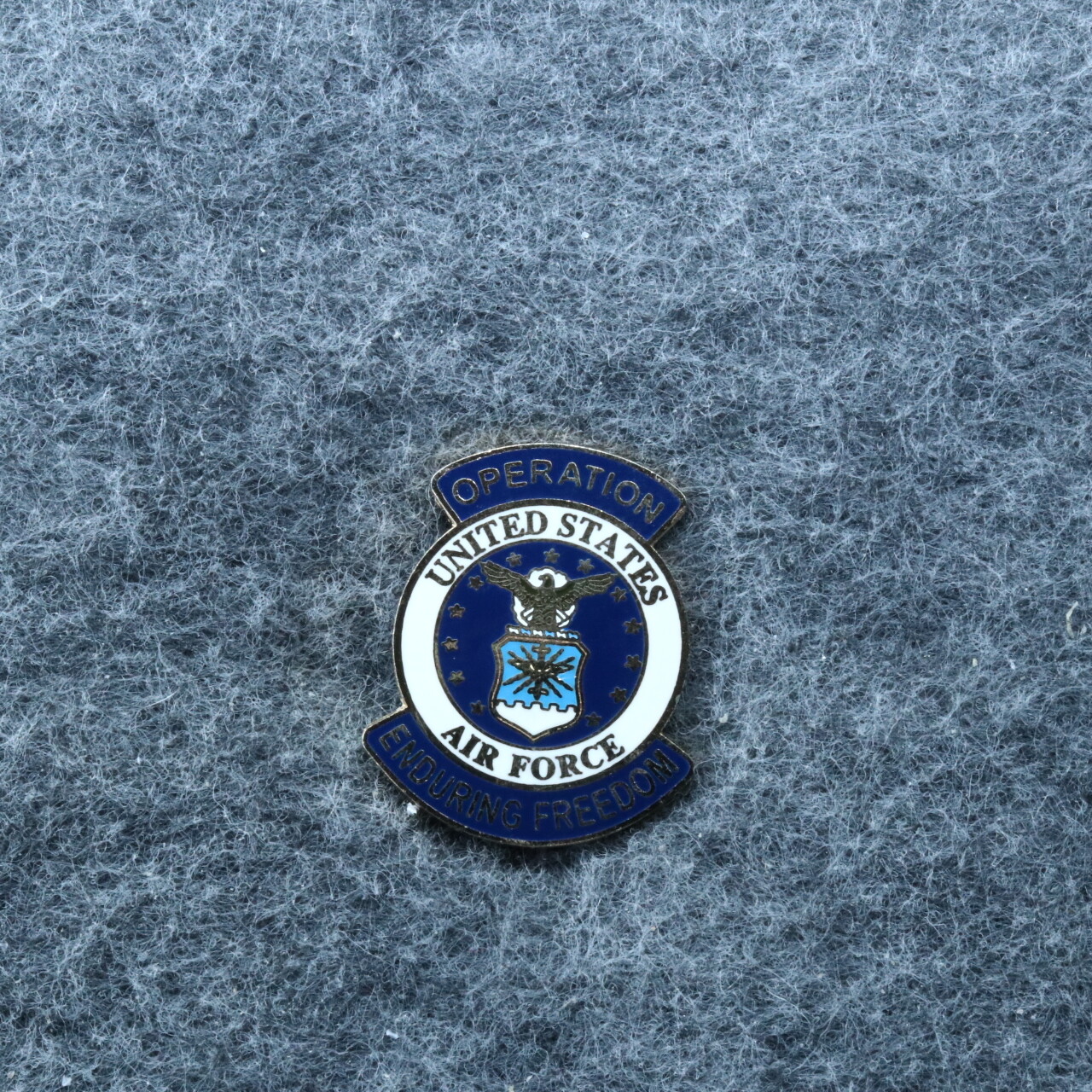 Military Hat Pin: U.S. Air Force Operation Enduring Freedom [1"] | eBay