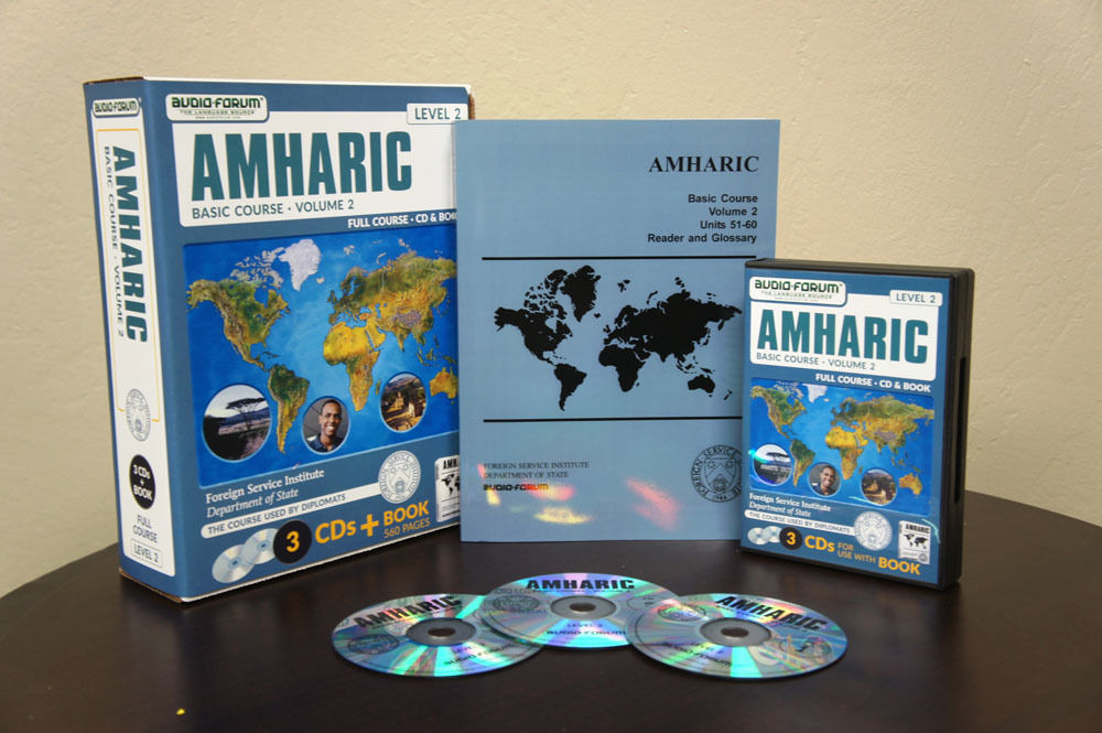 FSI: Basic Amharic 2 (3 CDs/Book) by Foreign Service Institute *NEW IN BOX* 9781623920746| eBay