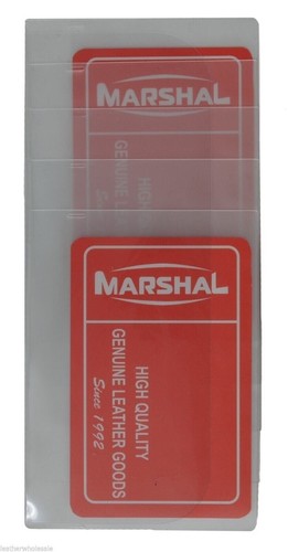 SET OF TWO 5-Page Secretary/Checkbook/Long Wallet Inserts PVC Plastic ...