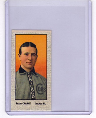FRANK CHANCE, CHICAGO CUBS, MONARCH CORONA T206 CENTENNIAL #75 / NM+ ...