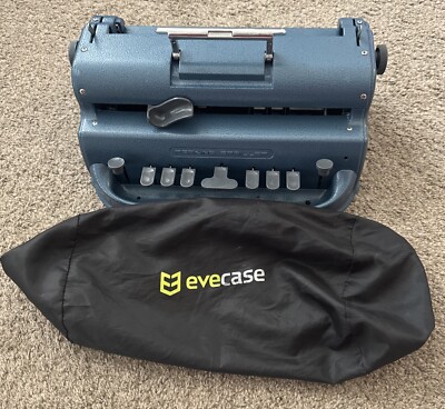 Perkins APH light-Touch Perkins Brailler Blue(TEST WORKS GREAT) | eBay