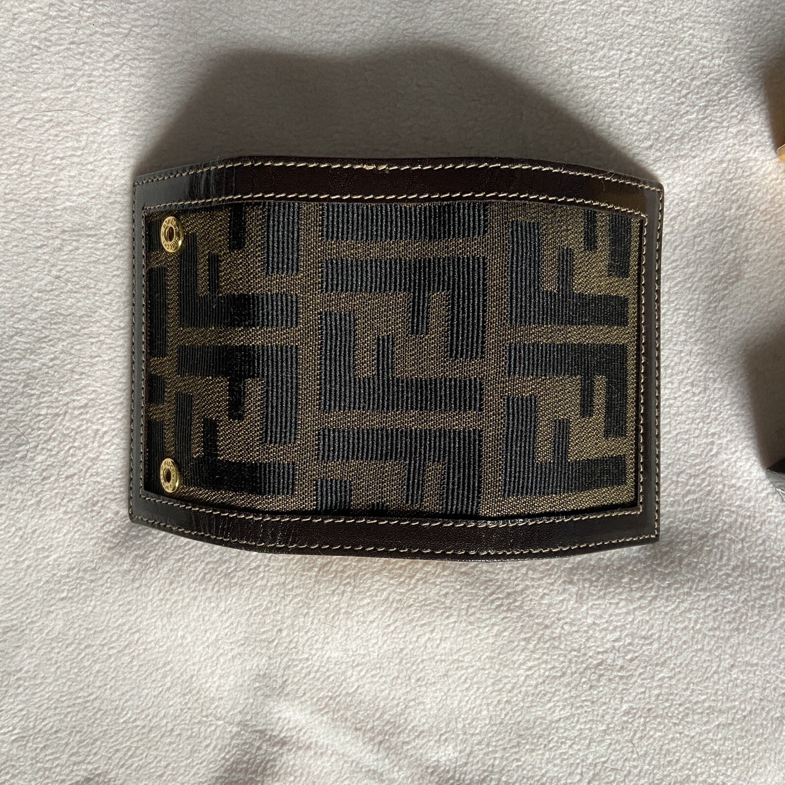 Fendi Key Holder Zucca Pattern Six Hood Key Case | eBay