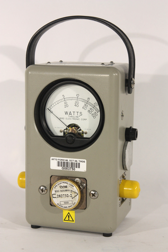 Bird Electric Thruline Model 43 Wattmeter 50 Ohms with 100w Element EUC ...