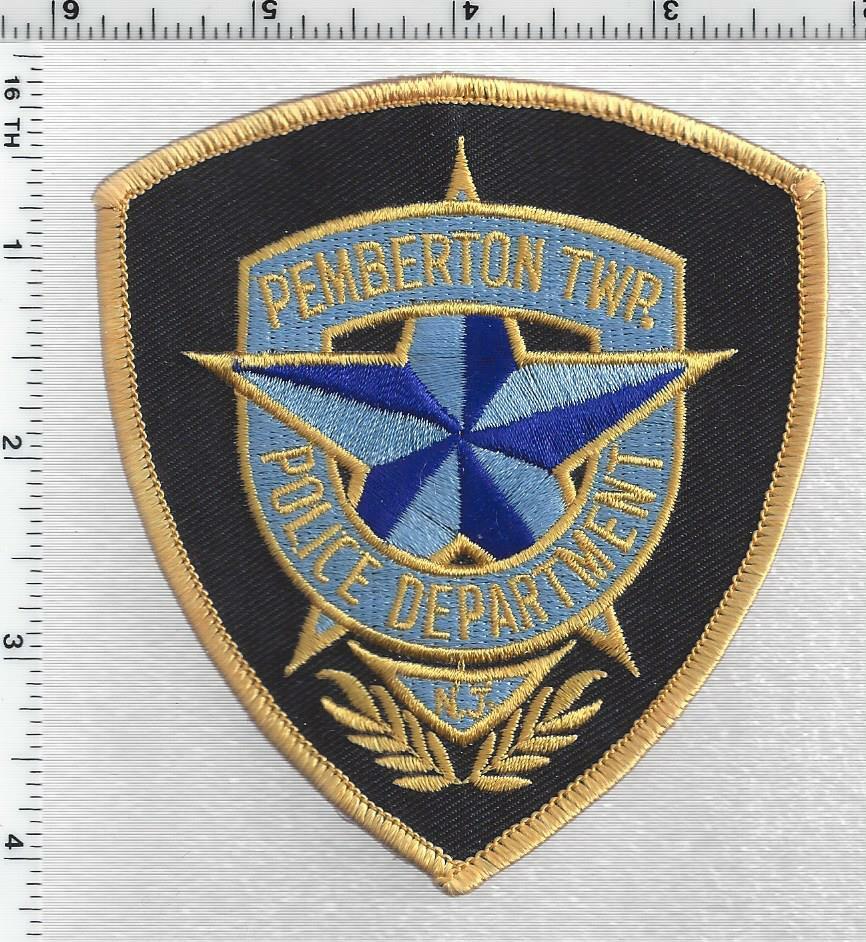 Pemberton Township Police (New Jersey) 1st Issue Shoulder Patch | eBay