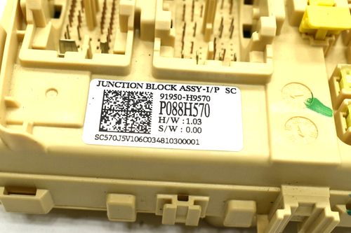 2018 2019 2020 Kia Rio OEM Interior Junction Fuse Relay Box Module Unit ...