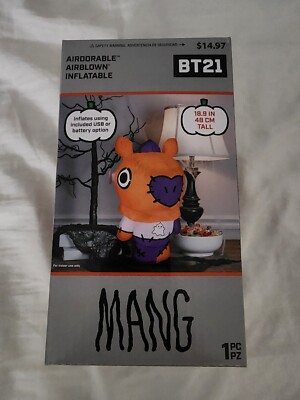 BTS Bt21 AIRDORABLE Inflatable MANG HALLOWEEN BRAND NEW | eBay