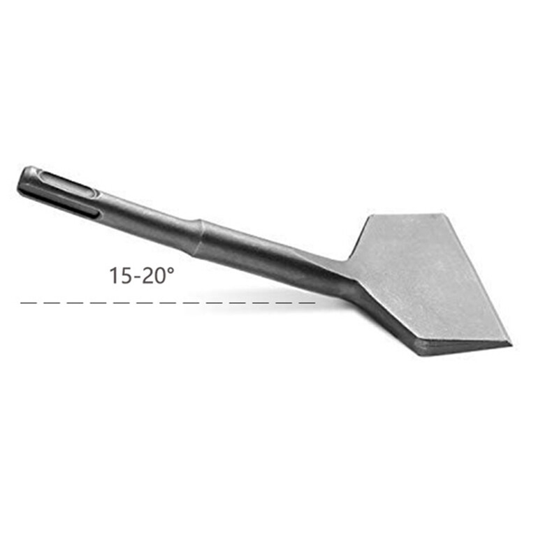 PLUS Shank 3 In Wide Electric Hammer Chisel Angled Heavy Duty Bent Tile ...