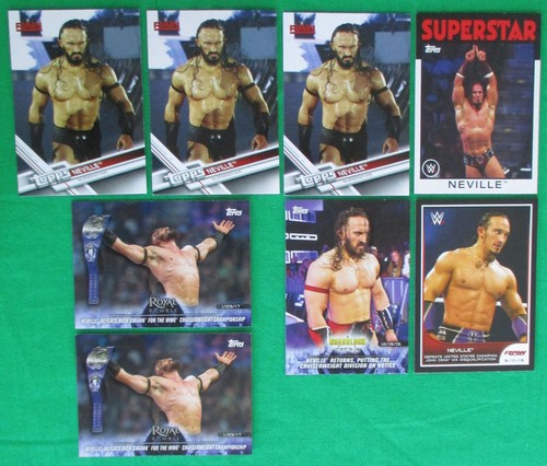 8 Neville Wrestling Cards WWE NXT Raw Superstar | eBay
