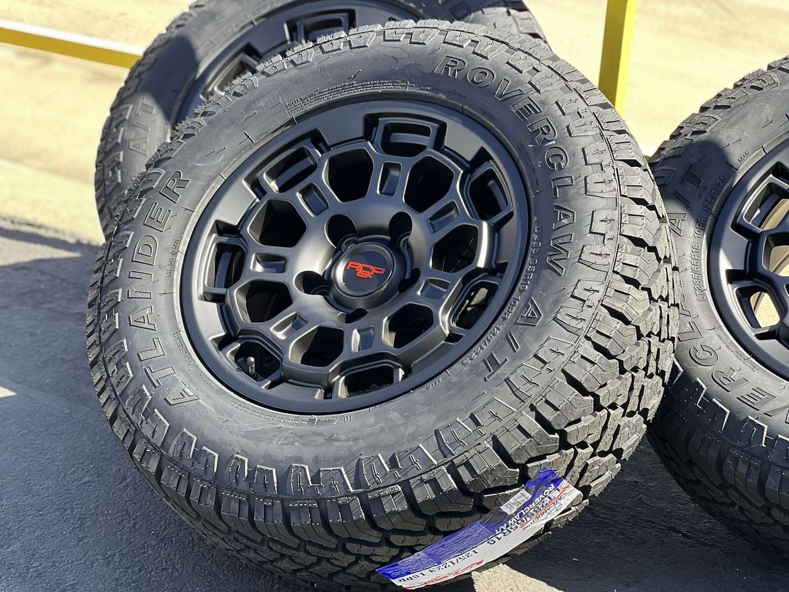 18" Wheels 33" Tires Rims 5x150 2007-2021 Toyota Tundra Sequoia TRD PRO ...