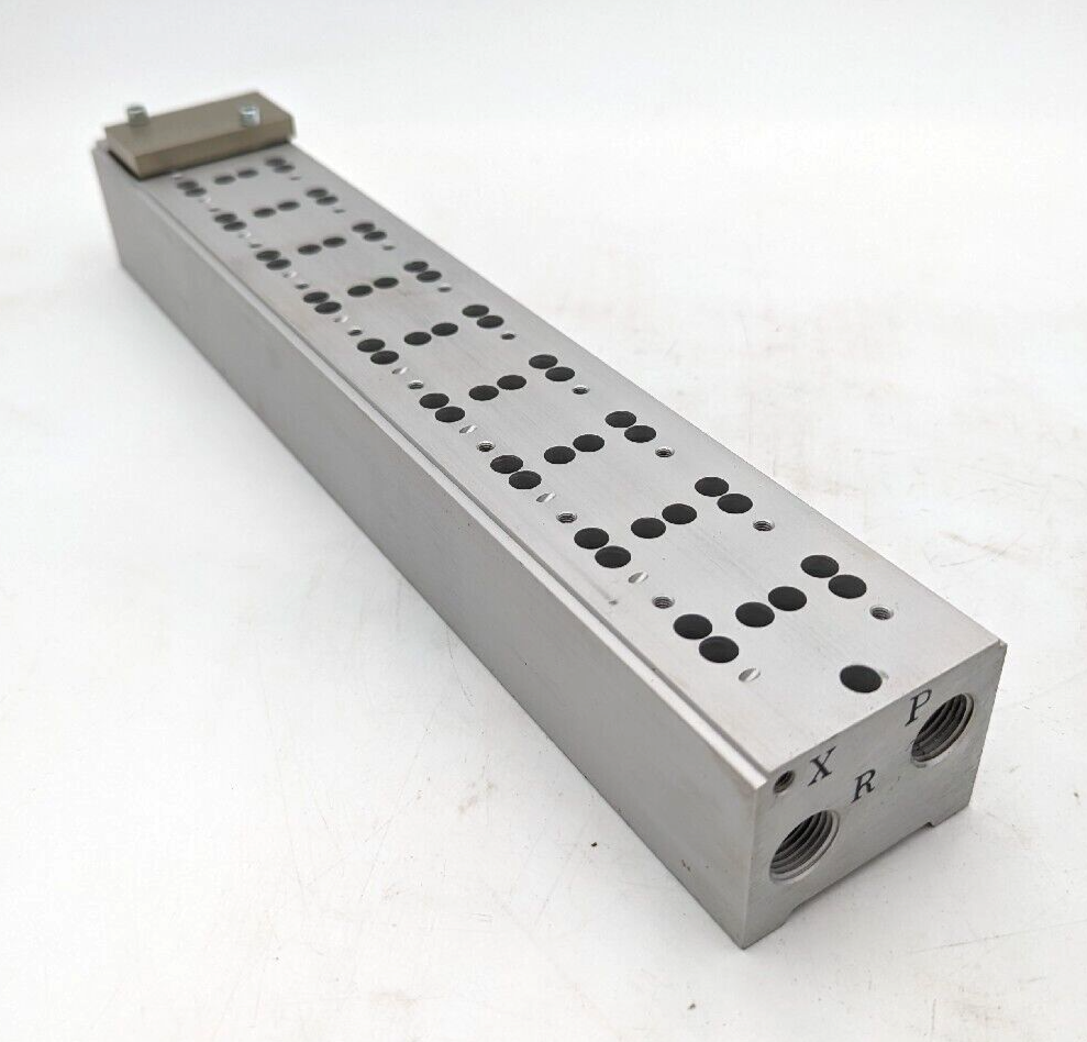 SMC VV3P5-41-101-03 pneumatic valve manifold block used free shipping ...