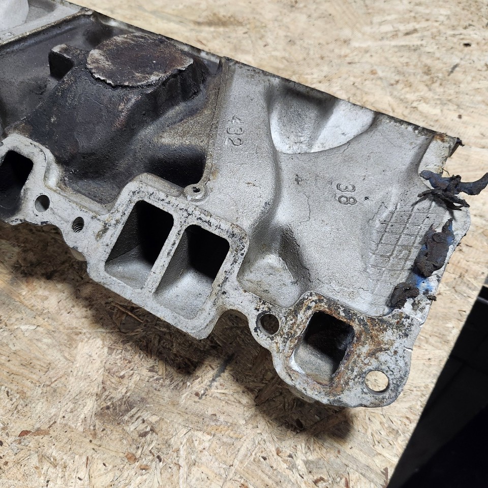 Aluminum Intake Manifold 80-81 C3 Corvette L82 350 81 Camaro Z28 USED ...