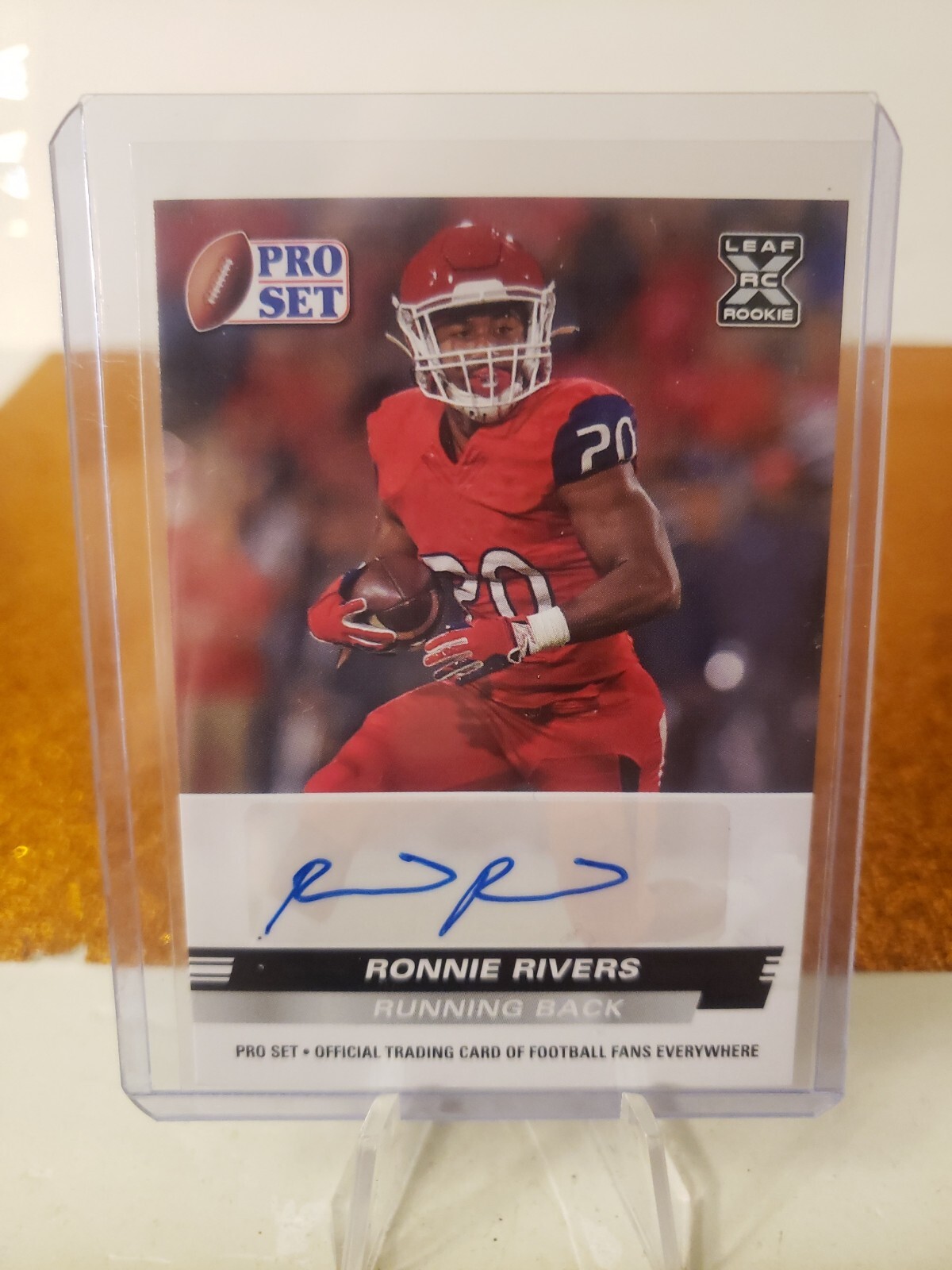 Ronnie Rivers Auto 2022 Leaf Pro Set Rookie RC PSA-RR1 | eBay