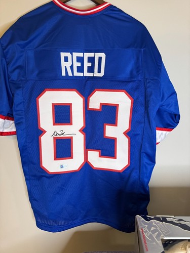 Andre Reed Autographed Hand Signed Buffalo Bills custom type Jersey | eBay