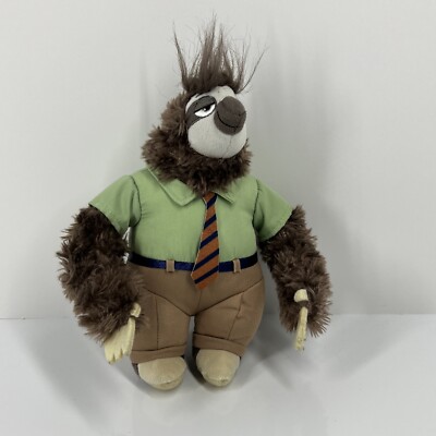 9” Flash the Sloth Plush from Zootopia Stuffed Animal | eBay