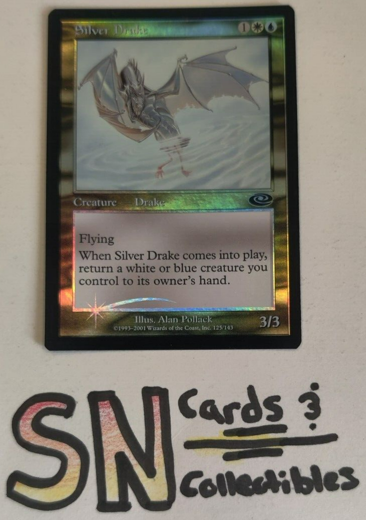 1x FOIL Silver Drake (Planeshift)! NM/M - Free Shipping! | eBay