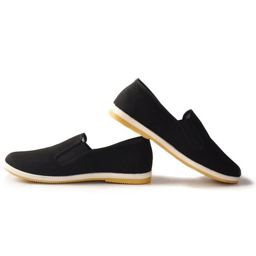 Men's Chinese Cloth Shoes Handmade Kung Fu Slippers Tai Chi Driver ...