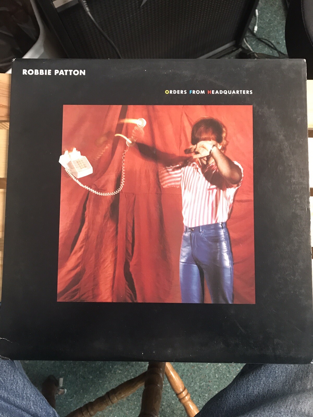 Robbie Patton~Orders from Headquarters~EX+ Classic Rock Atlantic ...