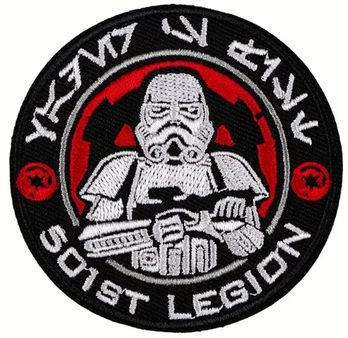 🔥 Official Star Wars 501st Legion Varder's Army Embroidered Patch FREE ...