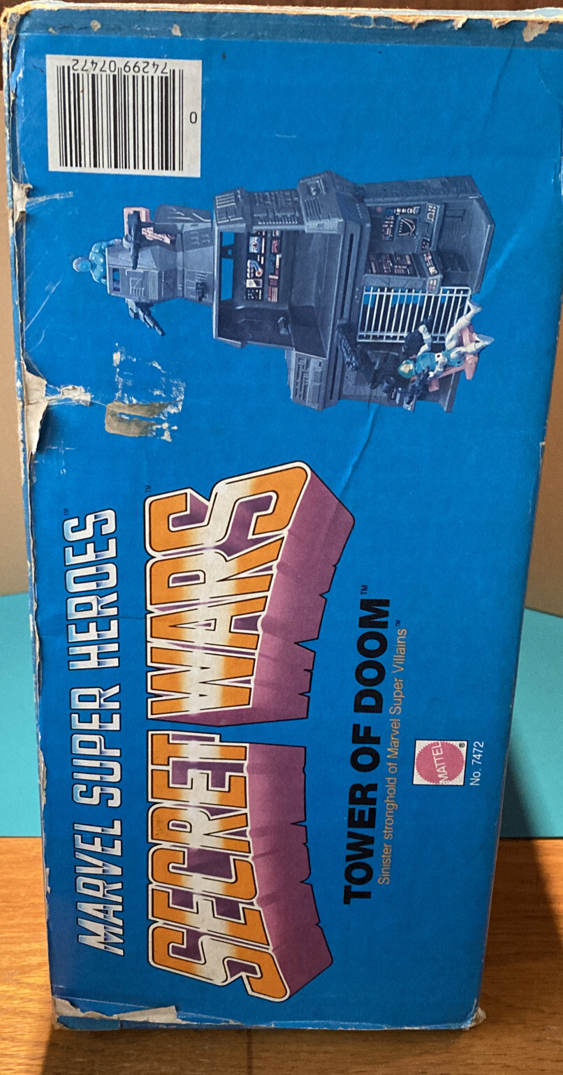 1984 Mattel Marvel Secret Wars Tower of Doom Playset CAS 80 for sale ...