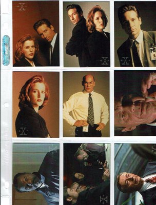 X-Files Series 3 Trading Card Complete Mini-Master Set/Inserts/Wrapper ...