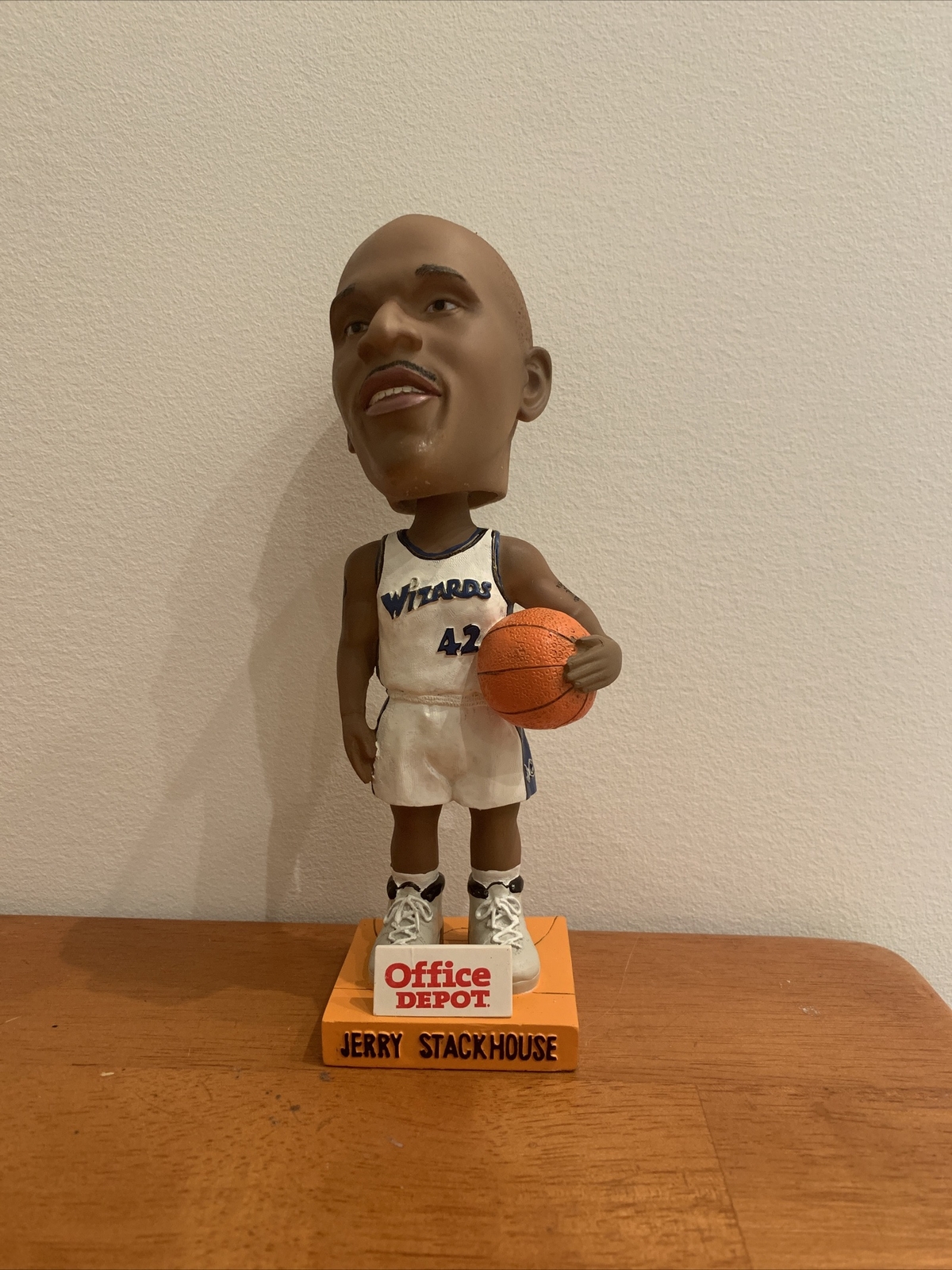 ***Jerry Stackhouse Bobblehead Washington Wizards World Sports Office ...