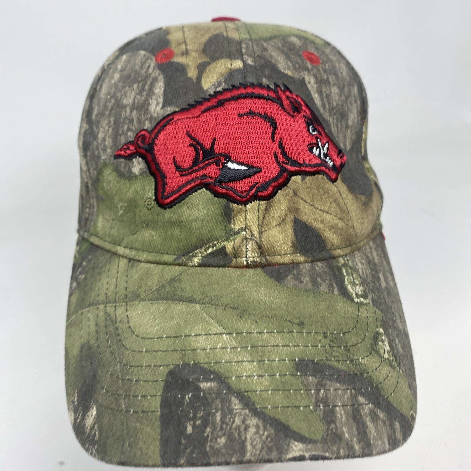 University of Arkansas Razorbacks Cap Hat Deep Woods Camo Strapback | eBay