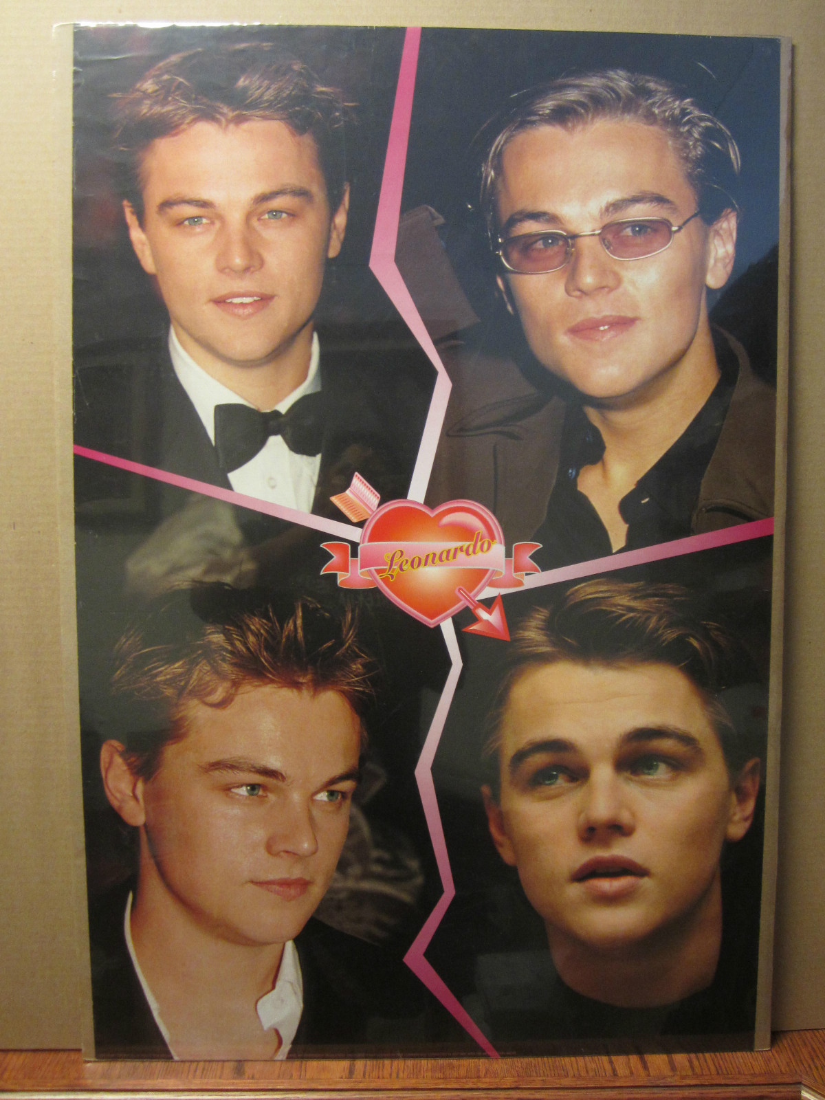 Vintage Movie poster hearth throb Leonardo de caprio1998 606 | eBay