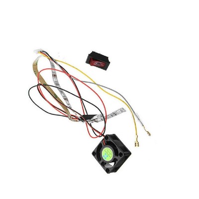 5-Pin Power Cable Switch LED Strip Cooling Fan For Home Edition Arcade ...
