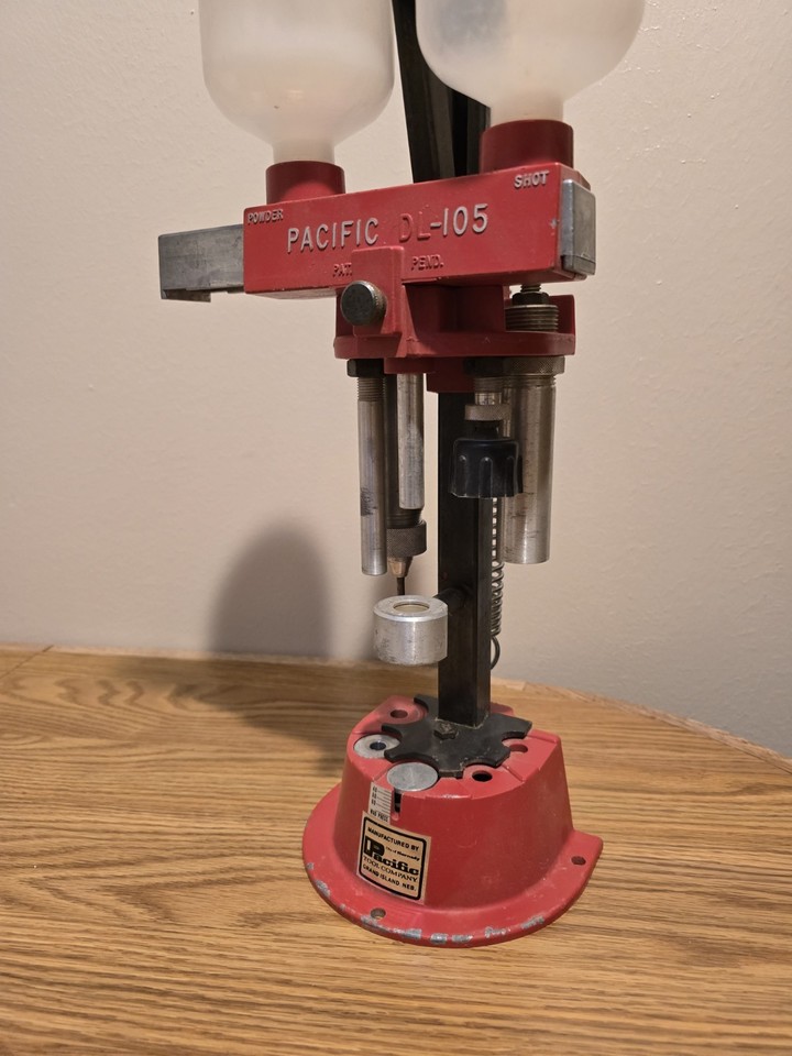 Pacific DL-105, 20ga, Shotshell Reloader, Reloading Press, .384 powder ...
