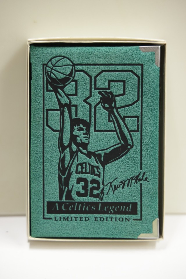Vintage Balfour Kevin Mchale Boston Celtics Sterling Silver Coin/COA ...