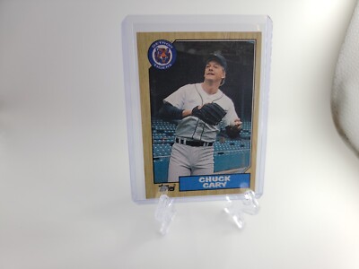 1987 Topps - #171 Chuck Cary (RC) Detroit Tigers Pitcher Baseball Card ...