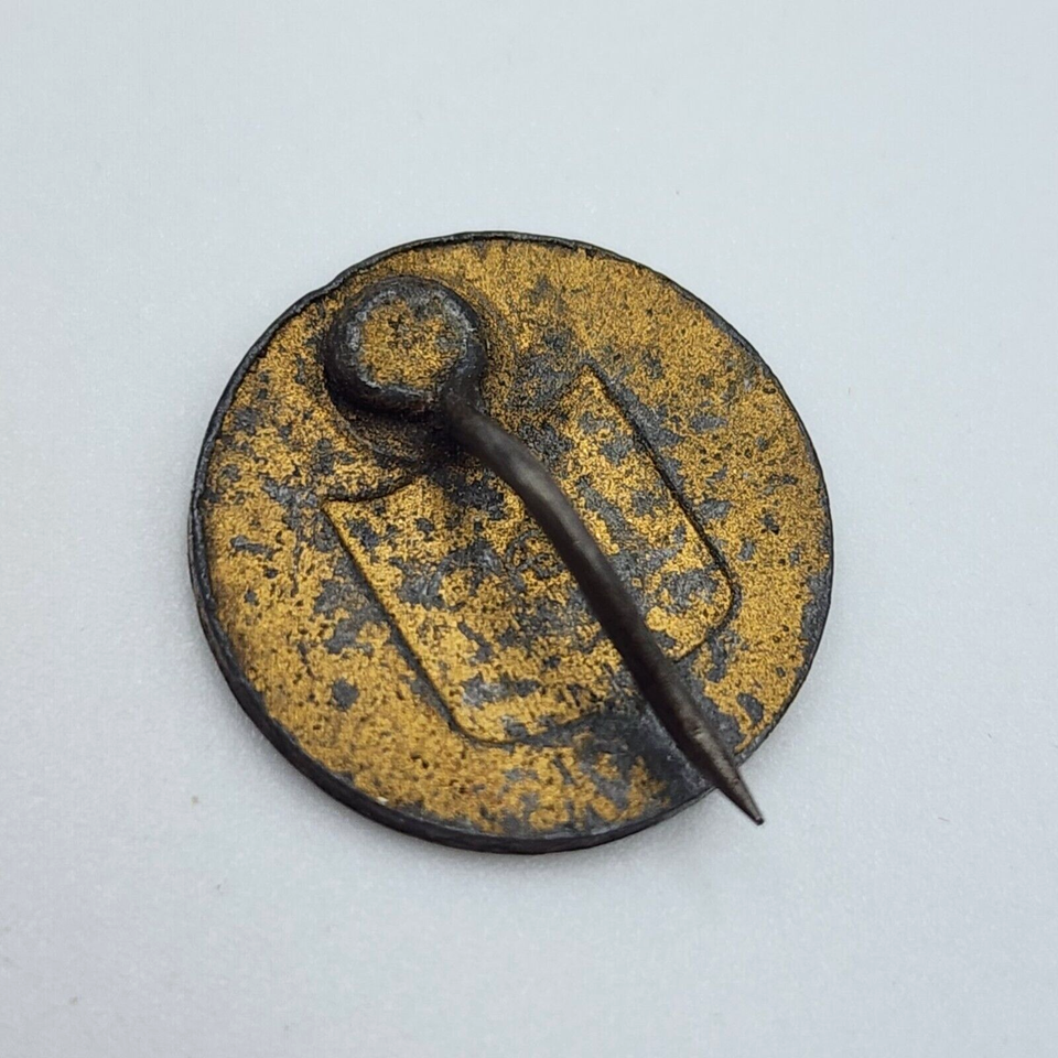 WWI American Red Cross Pro Patria Blood Donor Federal Shield Emblem Pin ...