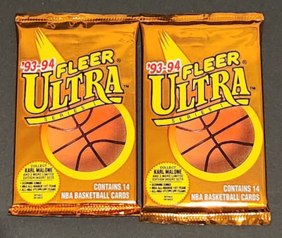 1993-94 Fleer Ultra NBA Series 1 (2 Pack Lot): New & Sealed - Scoring ...