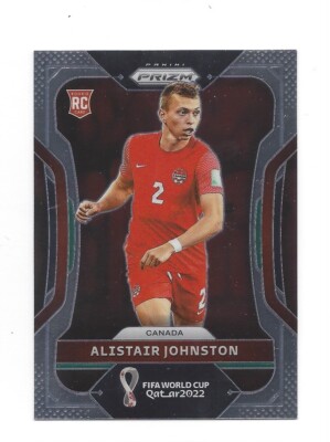 2022 PANINI PRIZM WORLD CUP QATAR #45 ALISTAIR JOHNSON RC CANADA .99 SHIP H363 | eBay