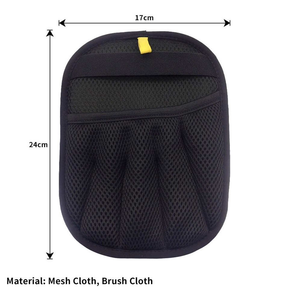 Yomi Pet Hair Remover Glove, Update Five-Finger Hair Removal Glove RK ...