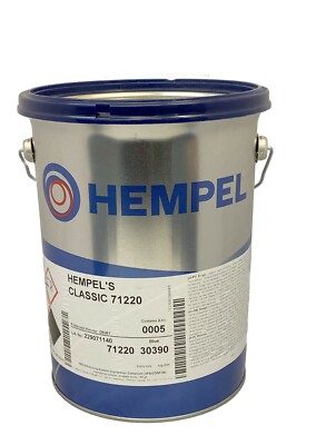 Hempel NEW Classic Antifouling 5 Ltr Boat Paint Yacht BLACK | eBay UK
