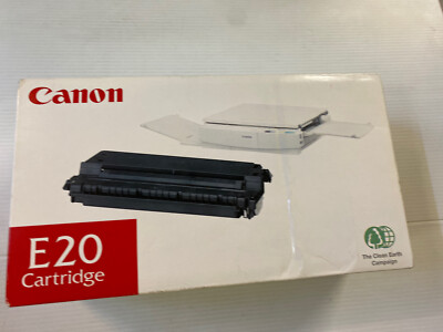Canon E20 (E-20) Toner Cartridge, PC 300/400/500 Series Black NEW ...