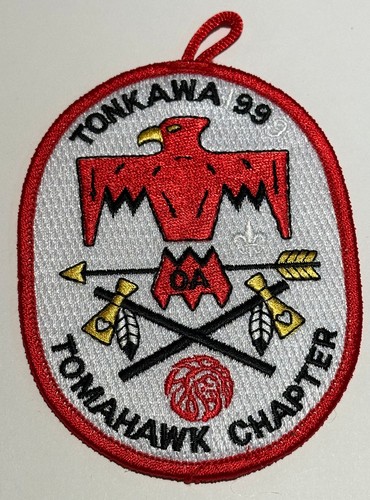 OA Lodge 99 Tonkawa Tomahawk Texas Chapter Patch Boy Scout MC5 | eBay
