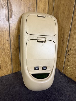 2002-2004 Ford OEM SuperDuty F250 F350 Overhead Console Tan With ...