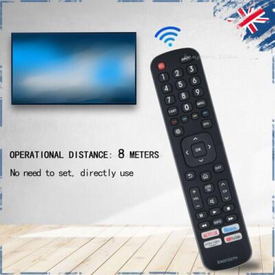 EN2CG27H Remote Control fit for Hisense TV with NETFLIX BUTTON | eBay ...